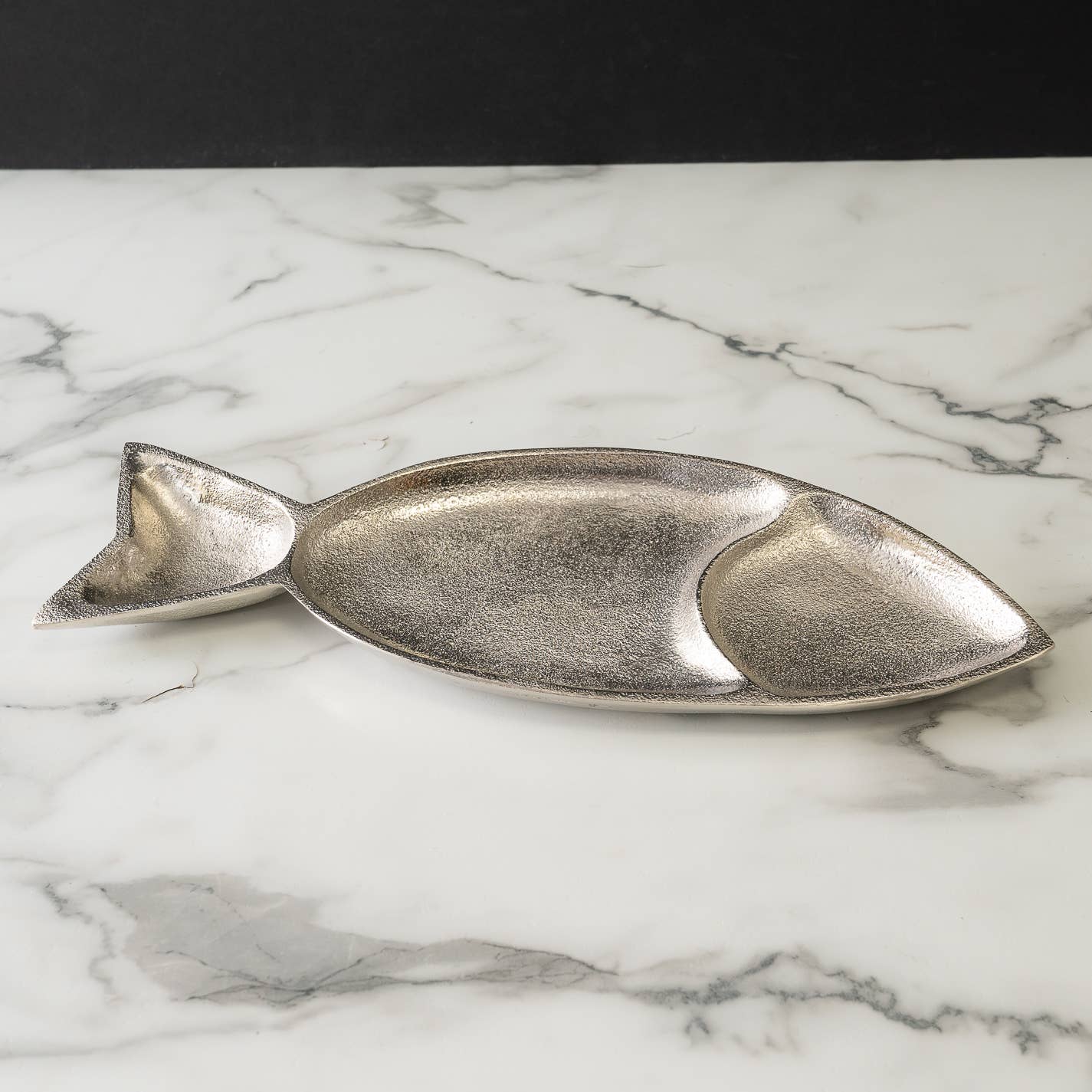 LARGE NICKEL FISH PLATE – The Islander FMB